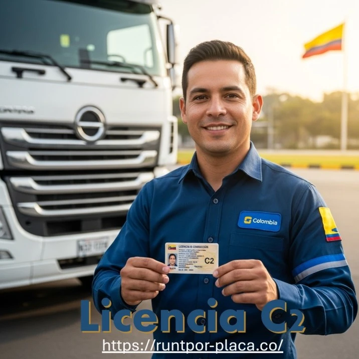 Licencia C2 en Colombia 2025: Requisitos, Precio y Vehículos